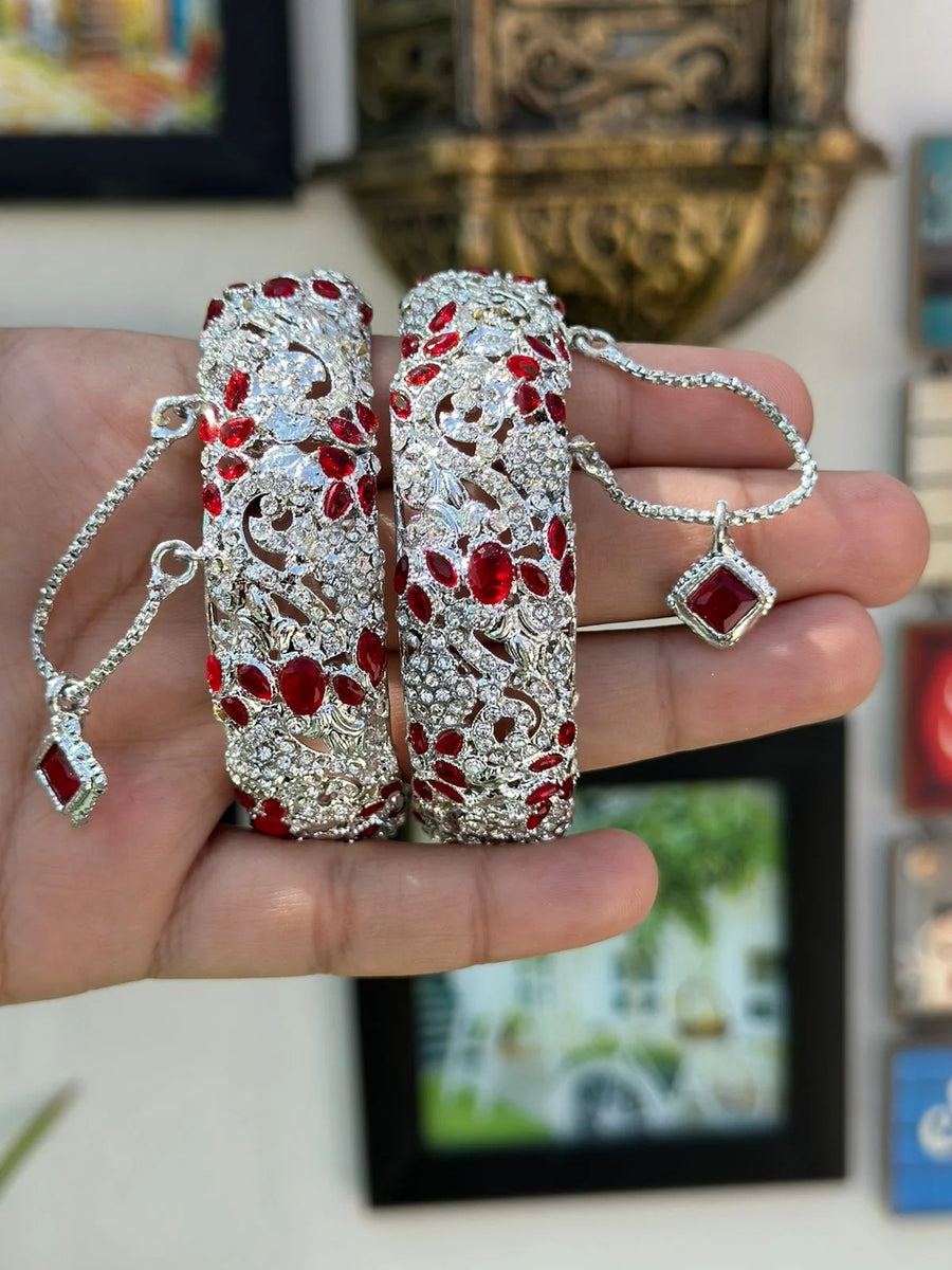 Openable Casting Bangles Pair – kohenoorofficial